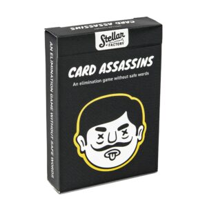 stellar factory card assassins: a party game without safe words