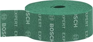 bosch professional 1x expert n880 fleece roll (for steel sheets, width 115 mm, length 10 m, accessories hand sanding)