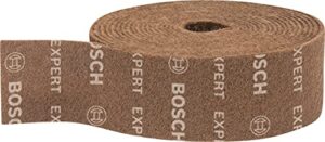 bosch professional 1x expert n880 fleece roll (for steel sheets, width 100 mm, length 10 m, accessories hand sanding)