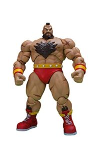 storm collectibles - ultimate street fighter ii: the final challenger - zangief, action figure, stm87180 red