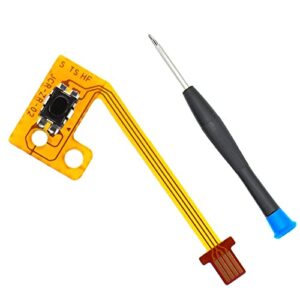 mmobiel zr button key ribbon flex cable compatible with nintendo switch joy-con controller incl. y-screwdriver