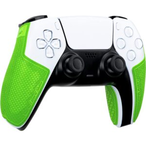 lizard skins ps5 controller grip – 0.5mm dsp playstation 5 grip - easy to install pre cut pieces - 10 colors (emerald green)