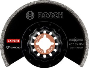 bosch professional 10x expert grout segment blade acz 85 rd4 multitool blades (for mortar, Ø 85 mm, accessory multitool)