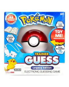 pokemon trainer guess legacy's edition toy, i will guess it! electronic voice recognition guessing brain game pokemon go digital travel board games toys