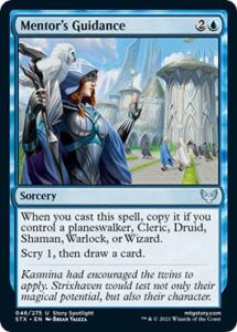 magic: the gathering - mentor's guidance (046) - strixhaven: school of mages