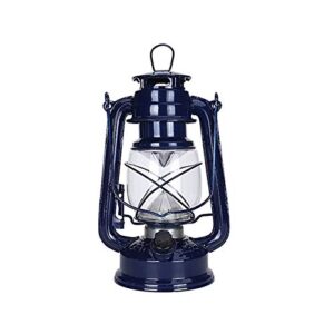 gaoz outdoor lights retro oil lamp tent camping led light vintage style kerosene lamp beside light for bar coffee shop led lights battery light for home,garden,yard,decorations (wattage : dark blue)