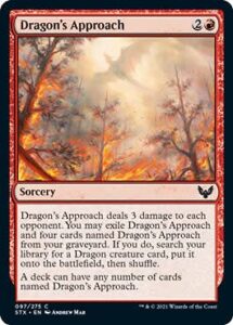 magic: the gathering - dragon's approach (097) - foil - strixhaven: school of mages