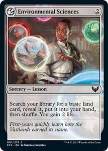 magic: the gathering - environmental sciences (001) - foil - strixhaven: school of mages