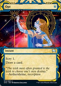 magic: the gathering - opt (019) - borderless - strixhaven mystical archive