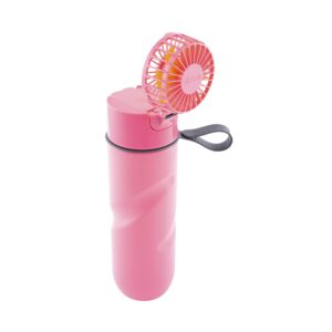 o2cool pink sip breezy fan, 1 ea