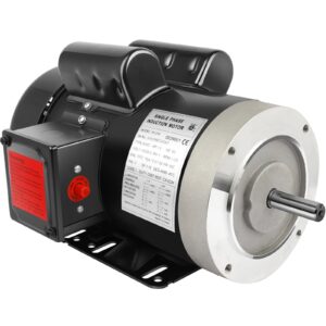 1.5hp electric motor general purpose single phase motor 1750rpm 56c 115/230v 5/8"shaft diameter cw/ccw tefc ip55 60hz