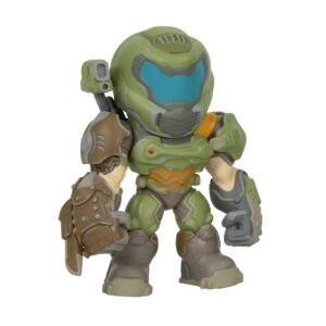 numskull doom slayer doom eternal in-game collectible replica posable toy figure - official doom merchandise - limited edition