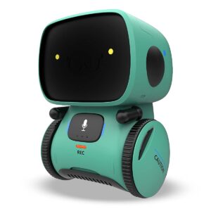 kaekid robots for kids, interactive smart robotic with touch sensor, voice control, speech recognition, singing, dancing, repeating and recording, robot toy for 3 4 5 6 7 8 year old boys girls