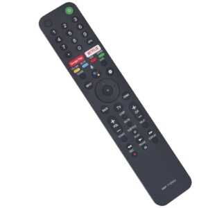 rmf-tx500u voice replacement remote fit for sony 4k uhd tv kd-55x75ch kd-65x75ch kd-75x75ch xbr-55x90ch xbr-65x90ch xbr-75x90ch xbr-85x90ch xbr-55a8h xbr-65a8h xbr-55x950g xbr-65x950g xbr-75x950g