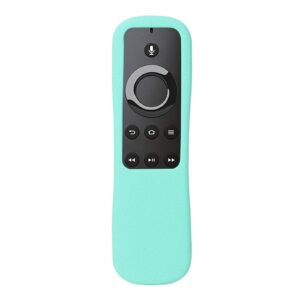 ueohitsct silicone remote control case protective cover fit for amazon fire tv stick with alexa voice remote control