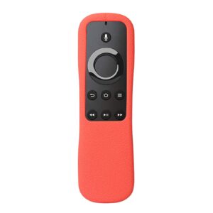 ueohitsct silicone remote control case protective cover fit for amazon fire tv stick with alexa voice remote control