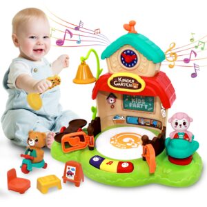 musical toys for toddlers 1-3 with music sound light gift for 1 year old girls boys toys age 2 preschool learning developmental toys for toddlers 1-3 educational infant baby toys 6 9 12 18 month