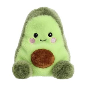 aurora® adorable palm pals™ airy avocado™ stuffed animal - pocket-sized play - collectable fun - green 5 inches