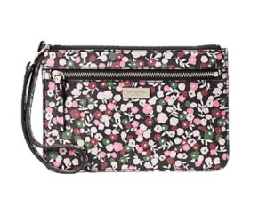 kate spade new york shore street park ave floral wristlet tinie