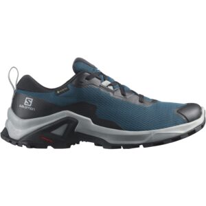 salomon men's x reveal 2 gtx climbing shoe, legion blue/black/quarry, 11