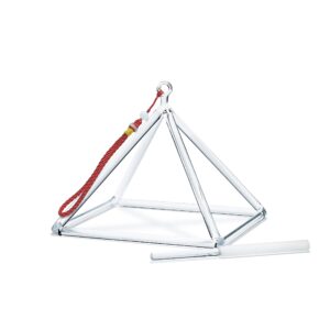 joysense clear quartz crystal singing pyramid 8 inch with crystal singing bowl striker and carrying case