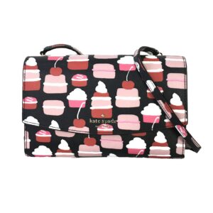 kate spade sweet mini pastries winni convertible clutch crossbody, multi