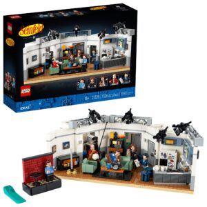 lego ideas seinfeld 21328 building kit; collectible display model; delightful 1990s nostalgia gift for adults (1,326 pieces)