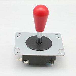 szjlmkj arcade happ style 4-8 way competition joystick for jamma mame multicade game machine - red ball top