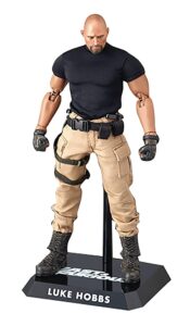 beast kingdom the fast and the furious: luke hobbs dah-038 dynamic 8ction action figure, multicolor