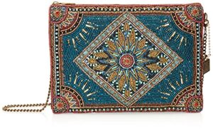 mary frances world charm mini crossbody, multi