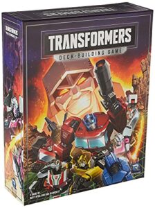 renegade game studios transformers deck-building game 1-5 players ages 13+ to enjoy in 45-90 min. play competitively or as a solo/cooperative game