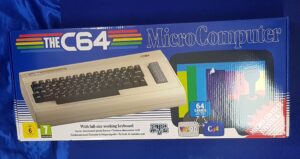 c64 maxi micro computer console 64 + joystick.