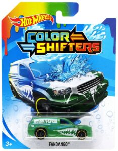 diecast hotwheels fandango, 2021 color shifters (1:64 scale)