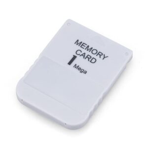 rgeek 1mb high speed game memory card compatible with playstation 1 ps1 memory card