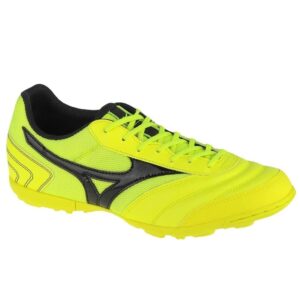 mizuno men's football shoe, safetyyellow blk, 7.5