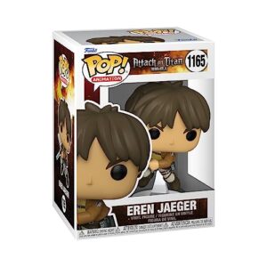 funko pop animation: attack on titans - eren yeager, multicolor, 57980