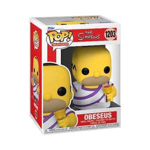 funko pop animation: simpsons - obeseus, multicolor, standard, (59299)