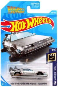 diecast hotwheels back to the future time machine hover mode - hw screen time 9/10 [2019 factory sealed] 108/250