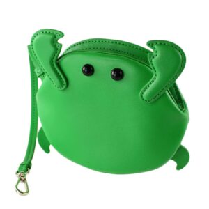 kate spade new york shelly crab wristlet (green)