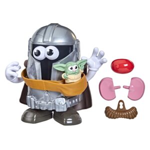 potato head the yamdalorian and the tot, star wars inspired toy, includes 14 parts and pieces, toy for kids ages 2 and up