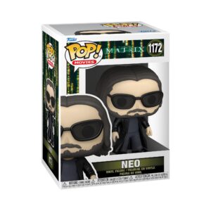 funko pop! movies: the matrix resurrections - neo vinyl figure