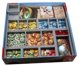 folded space quacks of quedlinburg and expansions board game box inserts