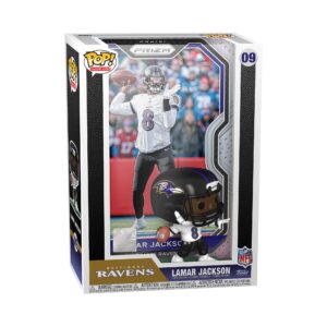 funko pop trading cards: lamar jackson