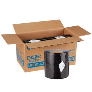 dixie ultra film refill for automated sealing machine by gp pro (georgia-pacific); lidroll2500b; 2500 lids per roll; 2 rolls per case