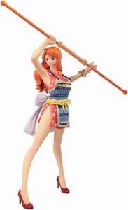 ichibansho figure - one piece - nami (one piece anniversary), bandai spirits collectible statue