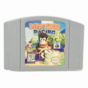 diddy kong racing for nintendo 64 game, n64 diddy kong racing video game cartridge card compatible for n64 games retro-classic game console,fond memories of childhood,good collectibles,us version