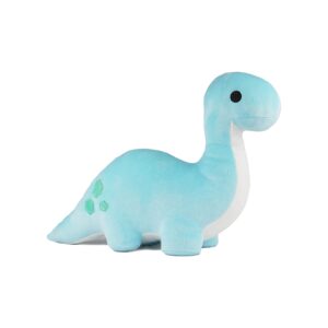 avocatt blue brontosaurus dinosaur plushie - 10 inches stuffed animal plush dino - plushy and squishy long neck dinosaur - cute toy gift for boys and girls