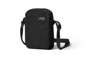 bellroy city pouch (cross-body bag, e-reader or small tablet, wallet, sunglasses, phone) - melbourneblack