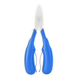 stable cuticle scissors nail cuticle pliers pedicure cutter tool for men and women for home use for different nail for nail care(blue)