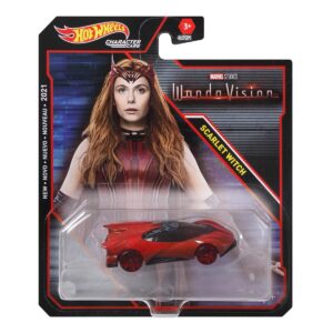 marvel hot wheels character car scarlet witch